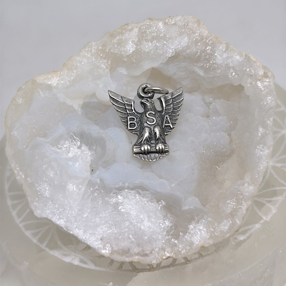 Accessories | Vintage Bsa Eagle Scout Pendant Or Charm | Poshmark